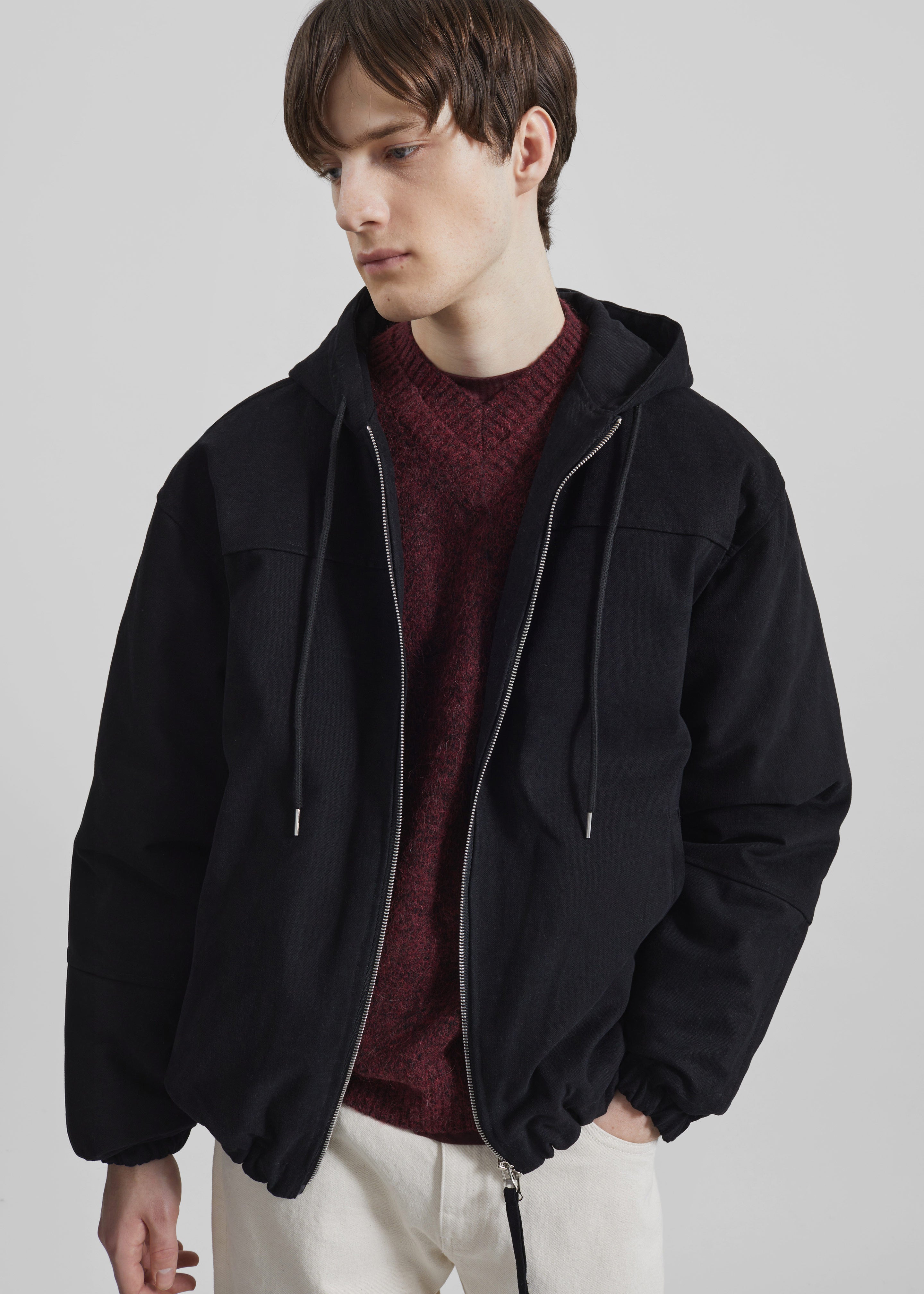 Molkom Padded Jacket - Black – The Frankie Shop Europe