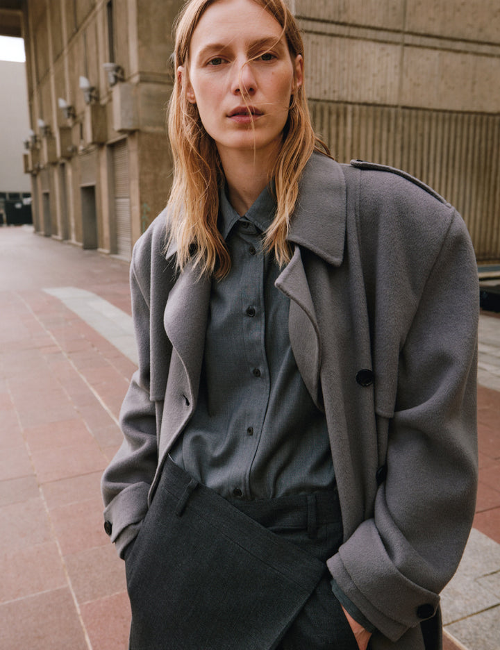 Lumi Bomber Jacket - Dark Olive – Frankie Shop Europe